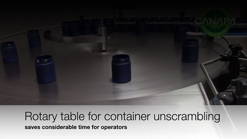 Canapa Solutions - Cannabis weigh filling machine