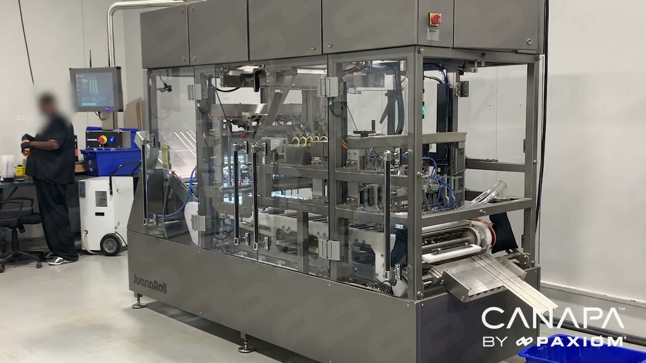 JuanaRoll 3 Channel Automatic Pre Roll Machine for Half Grams